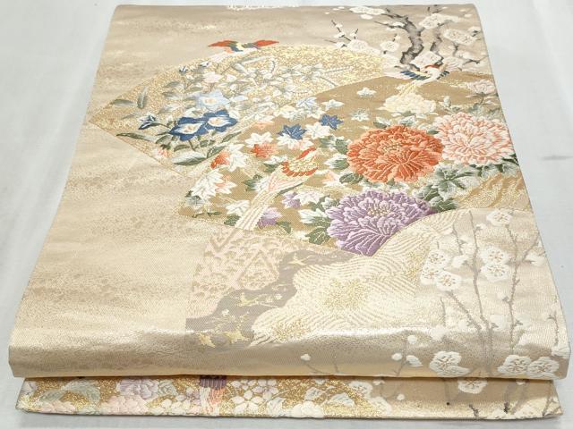 ■■■　サイズ　■■■ 長さ 420cm 幅 31cm程 ■■■　商品詳細　■■■ 【正絹・芯なし】 詳細に関しましては、画像をご確認ください。 大変上質な逸品になります。 お安く出品致しますので、是非この機会にいかがでしょうか？ ■■■　...