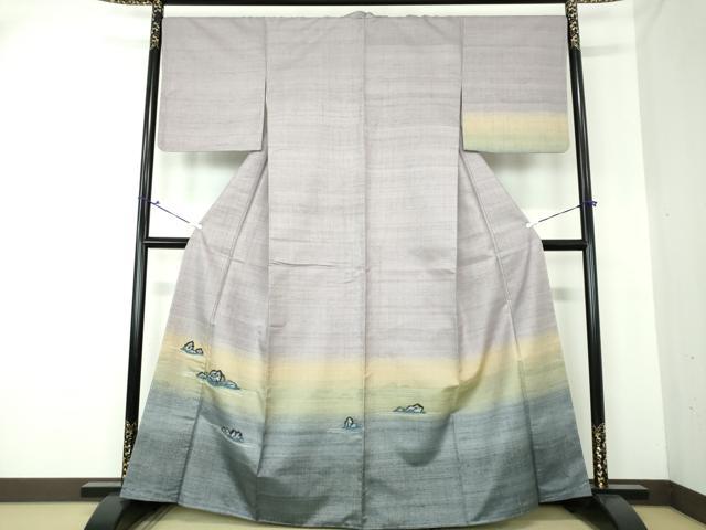 ■■■　サイズ　■■■ 身丈 162.5cm（肩から） 裄丈 68.5cm 袖丈 49cm　縫込み 9.5cm 袖幅 34cm 前幅 24.5cm 後幅 30cm 着物縫いこみ 内揚げ 8cm 裄 お袖側 約3cm　身頃側 約2cm ■■■...