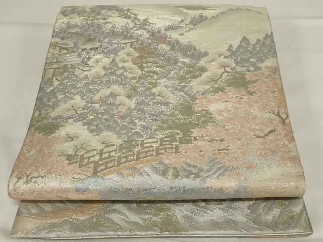 ■■■　サイズ　■■■ 長さ 438cm 幅 31cm程 ■■■　商品詳細　■■■ 【正絹】 詳細に関しましては、画像をご確認ください。 大変上質な逸品になります。 お安く出品致しますので、是非この機会にいかがでしょうか？ ■■■　注意事項...