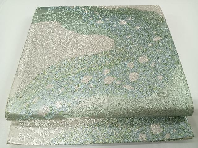 ■■■　サイズ　■■■ 長さ 424cm 幅 30cm程 ■■■　商品詳細　■■■ 【正絹・芯なし】 詳細に関しましては、画像をご確認ください。 大変上質な逸品になります。 お安く出品致しますので、是非この機会にいかがでしょうか？ ※汚れ等...