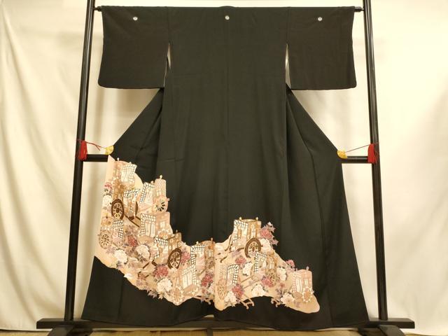 ■■■　サイズ　■■■ 身丈 154cm（肩から） 裄丈 63cm 袖丈 45cm　縫込み 3.5cm 袖幅 33cm 前幅 25cm 後幅 29cm 着物縫いこみ 内揚げ 10cm 裄 お袖側 約1cm　身頃側 約3cm ■■■　商品詳細...