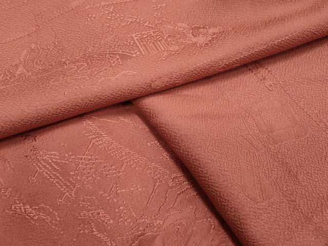 ■■■　サイズ　■■■ 身丈 162.5cm（肩から） 裄丈 66cm 袖丈 48.5cm　縫込み 5cm 袖幅 34.5cm 前幅 24.5cm 後幅 29.5cm 着物縫いこみ 内揚げ 4.5cm 裄 お袖側 約1cm　身頃側 約2.5...