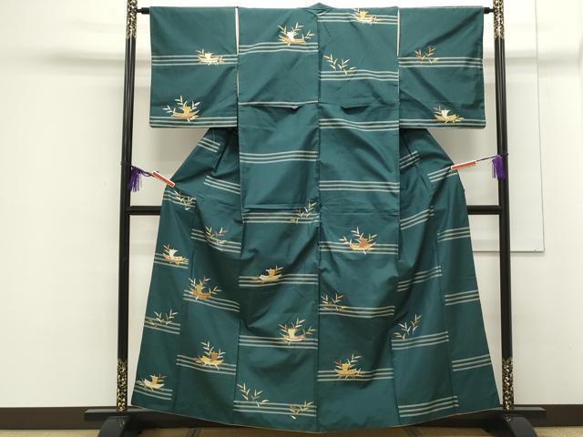 ■■■　サイズ　■■■ 身丈 158cm（肩から） 裄丈 64cm 袖丈 48cm　縫込み 3cm 袖幅 33cm 前幅 23cm 後幅 30.5cm 着物縫いこみ 内揚げ 0cm 裄 お袖側 約3cm　身頃側 約5cm ■■■　商品詳細　...