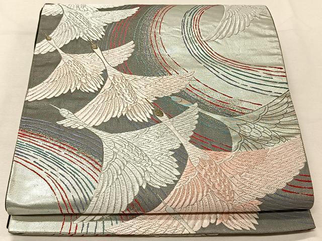 ■■■　サイズ　■■■ 長さ 426cm 幅 31cm程 ■■■　商品詳細　■■■ 【正絹・芯なし】 詳細に関しましては、画像をご確認ください。 大変上質な逸品になります。 お安く出品致しますので、是非この機会にいかがでしょうか？ ■■■　...