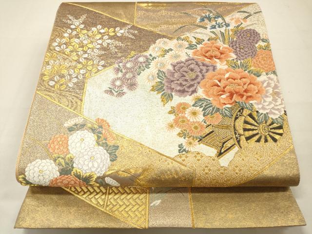 ■■■　サイズ　■■■ 長さ 418cm 幅 30.5cm程 ■■■　商品詳細　■■■ 【正絹】 詳細に関しましては、画像をご確認ください。 大変上質な逸品になります。 お安く出品致しますので、是非この機会にいかがでしょうか？ ■■■　注意...