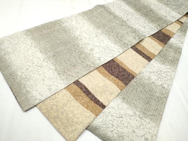 ■■■　サイズ　■■■ 長さ 438cm 幅 31cm程 ■■■　商品詳細　■■■ 【正絹】 状態は締めてはおりますが 特に目立ったシミ汚れなどもなく大変良い状態です。 大変上質な逸品になります。 お安く出品致しますので、是非この機会にいか...