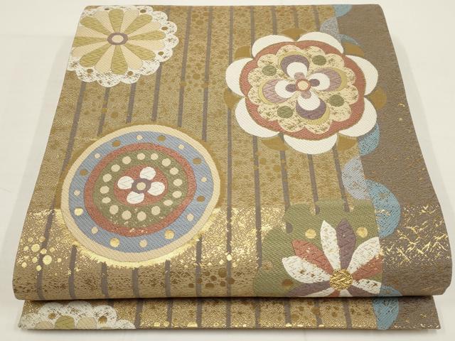 ■■■　サイズ　■■■ 長さ 432cm 幅 31cm程 ■■■　商品詳細　■■■ 【正絹】 状態は締めてはおりますが 特に目立ったシミ汚れなどもなく大変良い状態です。 大変上質な逸品になります。 お安く出品致しますので、是非この機会にいか...