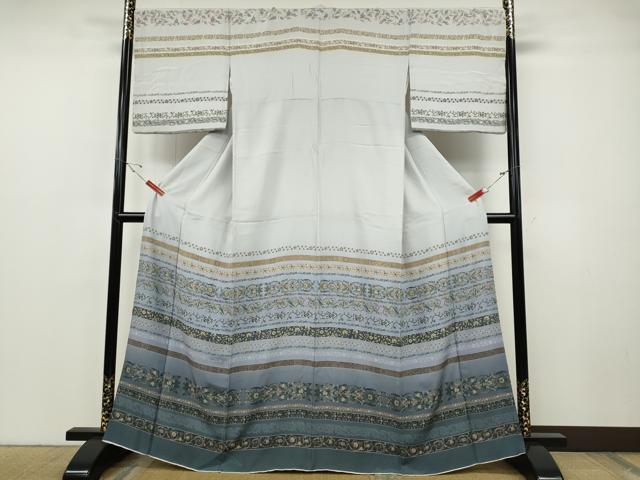 ■■■　サイズ　■■■ 身丈 166cm（肩から） 裄丈 68.5cm 袖丈 48cm　縫込み 7cm 袖幅 34.5cm 前幅 25cm 後幅 30.5cm 着物縫いこみ 内揚げ 7cm 裄 お袖側 約2cm　身頃側 約1cm ■■■　商...