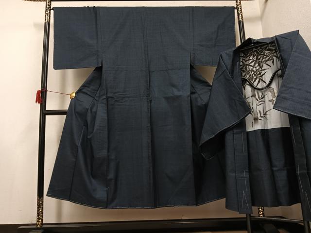 ■■■　サイズ　■■■ 【着物】 身丈 140.5cm（肩から） 裄丈 66cm 袖丈 47.5cm　縫込み 3.5cm 袖幅 33.5cm 前幅 24.5cm 後幅 30.5cm 着物縫いこみ 内揚げ 5cm 裄 お袖側 約1cm　身頃側...
