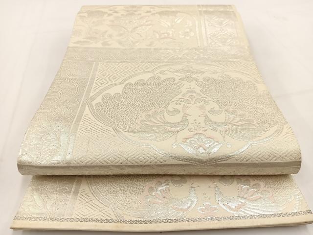 ■■■　サイズ　■■■ 長さ 416cm 幅 30.5cm程 ■■■　商品詳細　■■■ 【正絹】 詳細に関しましては、画像をご確認ください。 大変上質な逸品になります。 お安く出品致しますので、是非この機会にいかがでしょうか？ ※若干保管臭...