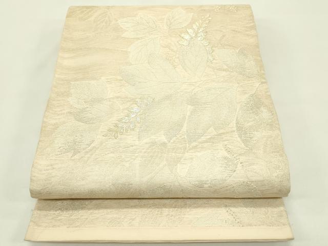 ■■■　サイズ　■■■ 長さ 428cm 幅 30cm程 ■■■　商品詳細　■■■ 【正絹】 状態は接写画像のように 柄止まりに折山の薄い汚れがございますが その他特に目立ったシミ汚れなどもなく大変良い状態です。 着用時には見えない部分にな...