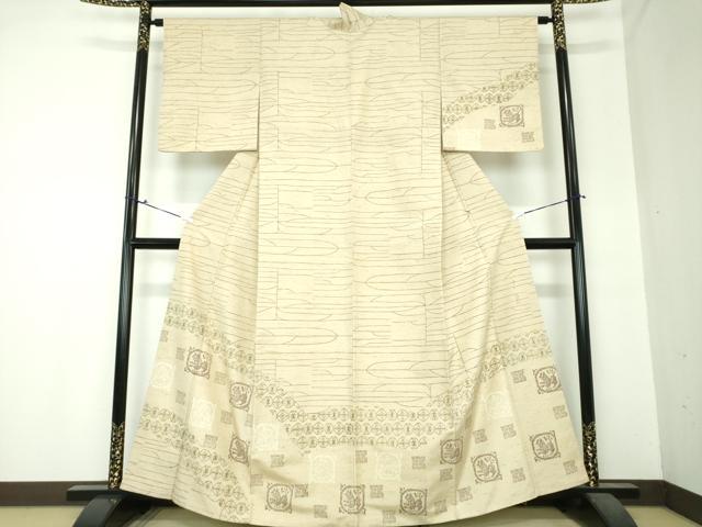 ■■■　サイズ　■■■ 身丈 161.5cm（肩から） 裄丈 63cm 袖丈 49cm　縫込み 5cm 袖幅 32.5cm 前幅 25cm 後幅 30cm 着物縫いこみ 内揚げ 2.5cm 裄 お袖側 約4.5cm　身頃側 約6cm ■■■...