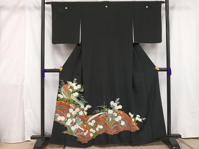 ■■■　サイズ　■■■ 身丈 161cm（肩から） 裄丈 64cm 袖丈 49cm　縫込み 6cm 袖幅 32.5cm 前幅 25.5cm 後幅 31.5cm 着物縫いこみ 内揚げ 5.5cm 裄 お袖側 約3.5cm　身頃側 約3cm ■...