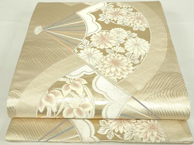 ■■■　サイズ　■■■ 長さ 430cm 幅 30.5cm程 ■■■　商品詳細　■■■ 【正絹】 詳細に関しましては、画像をご確認ください。 大変上質な逸品になります。 お安く出品致しますので、是非この機会にいかがでしょうか？ ※汚れ等に関...