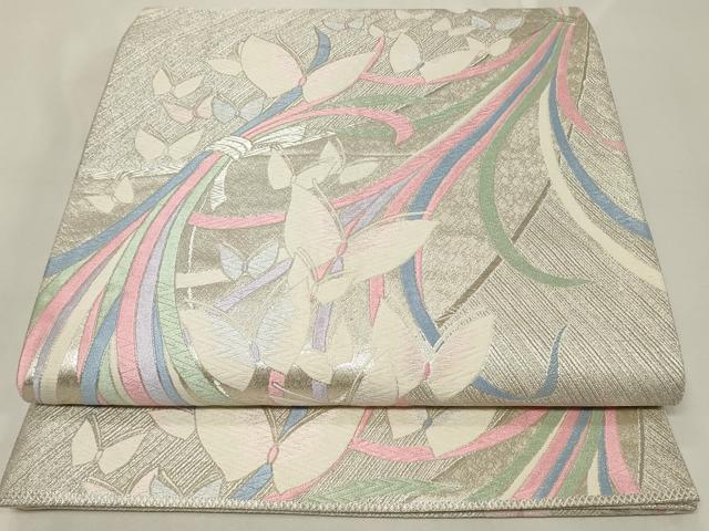 ■■■　サイズ　■■■ 長さ 426cm 幅 30.5cm程 ■■■　商品詳細　■■■ 【正絹】 詳細に関しましては、画像をご確認ください。 大変上質な逸品になります。 お安く出品致しますので、是非この機会にいかがでしょうか？ ※汚れ等に関...