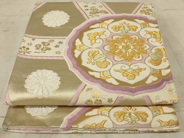 ■■■　サイズ　■■■ 長さ 436cm 幅 30cm程 ■■■　商品詳細　■■■ 【正絹・芯なし】 詳細に関しましては、画像をご確認ください。 大変上質な逸品になります。 お安く出品致しますので、是非この機会にいかがでしょうか？ ※汚れ等...