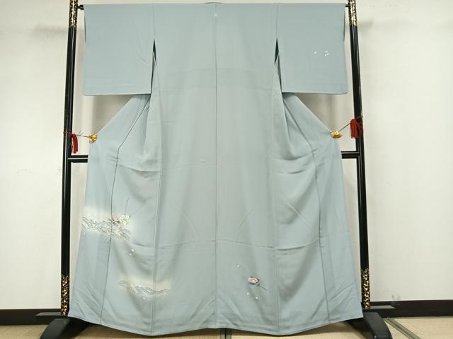 ■■■　サイズ　■■■ 身丈 162cm（肩から） 裄丈 65cm 袖丈 48cm　縫込み 5cm 袖幅 33.5cm 前幅 25cm 後幅 30cm 着物縫いこみ 内揚げ 5.5cm 裄 お袖側 約2cm　身頃側 約2cm ■■■　商品詳...