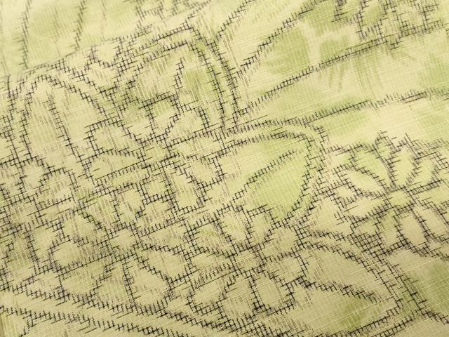 ■■■　サイズ　■■■ 身丈 158cm（肩から） 裄丈 63cm 袖丈 48cm　縫込み 2cm 袖幅 33cm 前幅 23cm 後幅 28.5cm 着物縫いこみ 内揚げ 0cm 裄 お袖側 約1cm　身頃側 約2cm ■■■　商品詳細　...