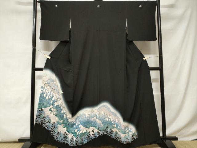 ■■■　サイズ　■■■ 身丈 163cm（肩から） 裄丈 67cm 袖丈 47cm　縫込み 3cm 袖幅 33cm 前幅 24cm 後幅 31cm 着物縫いこみ 内揚げ 4cm 裄 お袖側 約4cm　身頃側 約1cm ■■■　商品詳細　■■...