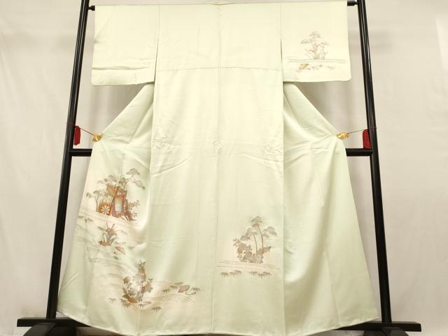 ■■■　サイズ　■■■ 身丈 158cm（肩から） 裄丈 63cm 袖丈 45cm　縫込み 0cm 袖幅 32.5cm 前幅 23.5cm 後幅 31cm 着物縫いこみ 内揚げ 8cm 裄 お袖側 約4cm　身頃側 約4.5cm ■■■　商...