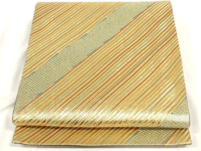 ■■■　サイズ　■■■ 長さ 428cm 幅 30.5cm程 ■■■　商品詳細　■■■ 【正絹】 詳細に関しましては、画像をご確認ください。 大変上質な逸品になります。 お安く出品致しますので、是非この機会にいかがでしょうか？ ■■■　注意...