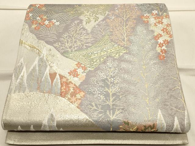 ■■■　サイズ　■■■ 長さ 434cm 幅 30cm程 ■■■　商品詳細　■■■ 【正絹・関西仕立て】 詳細に関しましては、画像をご確認ください。 大変上質な逸品になります。 お安く出品致しますので、是非この機会にいかがでしょうか？ ※汚...