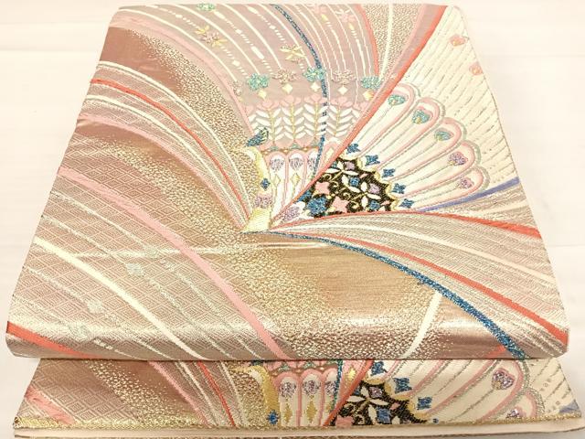 ■■■　サイズ　■■■ 長さ 420cm 幅 30.5cm程 ■■■　商品詳細　■■■ 【正絹】 詳細に関しましては、画像をご確認ください。 大変上質な逸品になります。 お安く出品致しますので、是非この機会にいかがでしょうか？ ■■■　注意...