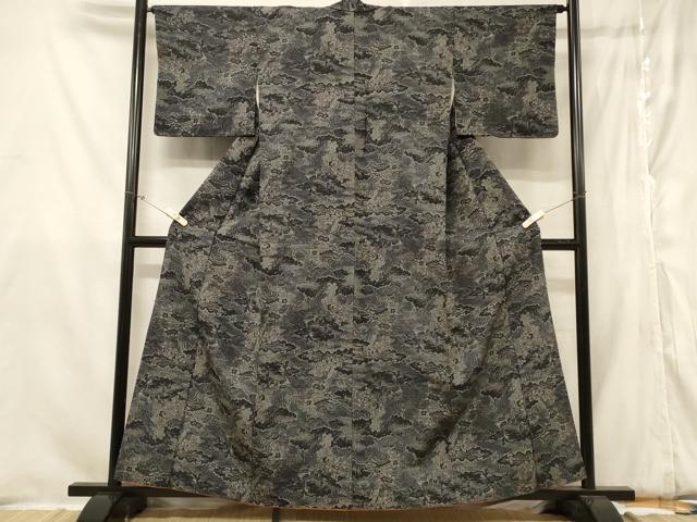 ■■■　サイズ　■■■ 身丈 156cm（肩から） 裄丈 64.5cm 袖丈 43.5cm　縫込み 3.5cm 袖幅 32.5cm 前幅 24.5cm 後幅 30.5cm 着物縫いこみ 内揚げ 0cm 裄 お袖側 約2.5cm　身頃側 約4...