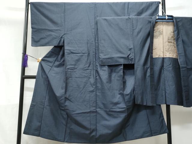 ■■■　サイズ　■■■ 【着物】 身丈 143.5cm（肩から） 裄丈 66.5cm 袖丈 47.5cm　縫込み 0cm 袖幅 34.5cm 前幅 24.5cm 後幅 30cm 着物縫いこみ 内揚げ 6cm 裄 お袖側 約1cm　身頃側 約...