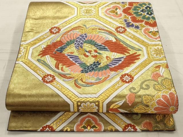 ■■■　サイズ　■■■ 長さ 428cm 幅 30.5cm程 ■■■　商品詳細　■■■ 【正絹】 状態は締めてはおりますが 特に目立ったシミ汚れなどもなく大変良い状態です。 大変上質な逸品になります。 お安く出品致しますので、是非この機会に...