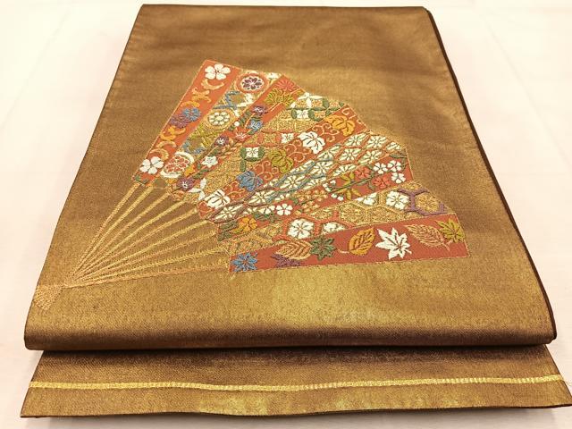 ■■■　サイズ　■■■ 長さ 452cm 幅 30.5cm程 ■■■　商品詳細　■■■ 【正絹】 詳細に関しましては、画像をご確認ください。 大変上質な逸品になります。 お安く出品致しますので、是非この機会にいかがでしょうか？ ■■■　注意...