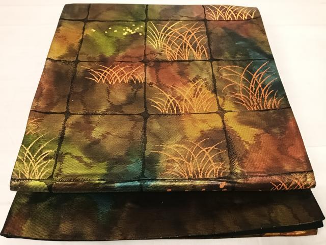 ■■■　サイズ　■■■ 長さ 428cm 幅 31.5cm程 ■■■　商品詳細　■■■ 【正絹・未仕立て】 詳細に関しましては、画像をご確認ください。 大変上質な逸品になります。 お安く出品致しますので、是非この機会にいかがでしょうか？ ■...