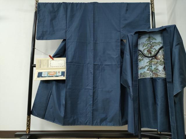 ■■■　サイズ　■■■ 【着物】 身丈 145cm（肩から） 裄丈 70cm 袖丈 48cm　縫込み 4cm 袖幅 35.5cm 前幅 25cm 後幅 31cm 着物縫いこみ 内揚げ 8cm 裄 お袖側 約4cm　身頃側 約4cm 【羽織】...