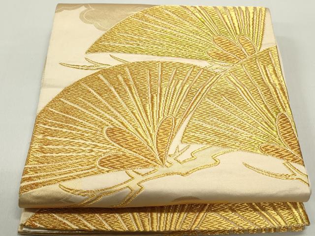 ■■■　サイズ　■■■ 長さ 416cm 幅 30.5cm程 ■■■　商品詳細　■■■ 【正絹・芯なし】 詳細に関しましては、画像をご確認ください。 大変上質な逸品になります。 お安く出品致しますので、是非この機会にいかがでしょうか？ ※汚...