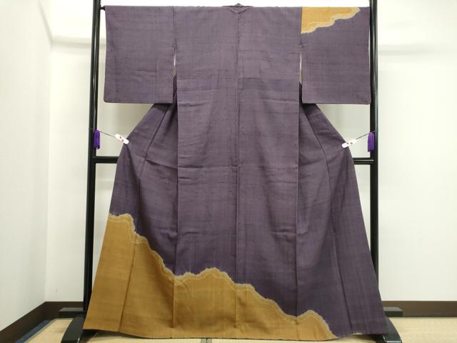 ■■■　サイズ　■■■ 身丈 165cm（肩から） 裄丈 67.5cm 袖丈 50cm　縫込み 6.5cm 袖幅 34cm 前幅 25cm 後幅 31cm 着物縫いこみ 内揚げ 3.5cm 裄 お袖側 約1.5cm　身頃側 約2cm ■■■...