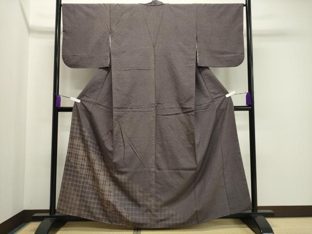 ■■■　サイズ　■■■ 身丈 160.5cm（肩から） 裄丈 66.5cm 袖丈 48.5cm　縫込み 3cm 袖幅 34.5cm 前幅 23.5cm 後幅 29.5cm 着物縫いこみ 内揚げ 0cm 裄 お袖側 約1.5cm　身頃側 約2...