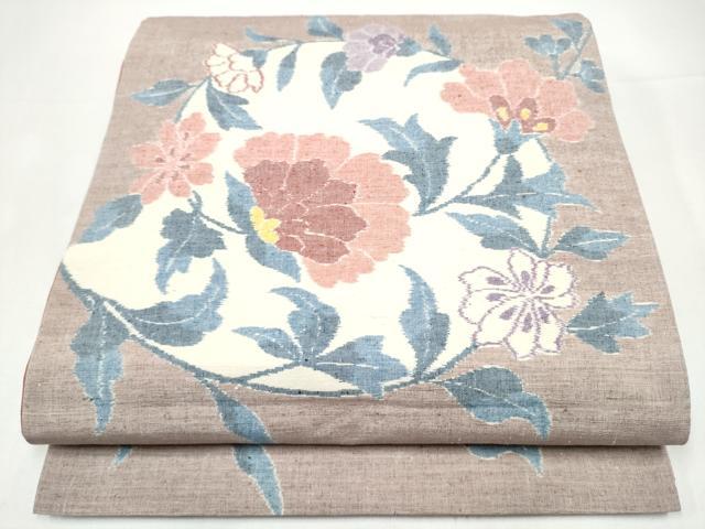 ■■■　サイズ　■■■ 長さ 422cm 幅 32cm程 ■■■　商品詳細　■■■ 【正絹】 状態は接写画像のように 太鼓・太鼓上部に汚れがございますが その他特に目立ったシミ汚れなどもなく大変良い状態です。 大変上質な逸品になります。 お...