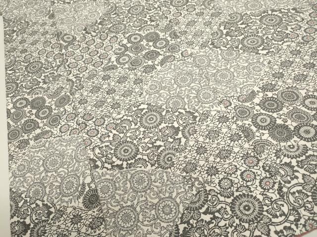 ■■■　サイズ　■■■ 身丈 160.5cm（肩から） 裄丈 66cm 袖丈 49cm　縫込み 6cm 袖幅 34cm 前幅 26.5cm 後幅 30.5cm 着物縫いこみ 内揚げ 0cm 裄 お袖側 約2.5cm　身頃側 約4cm ■■■...