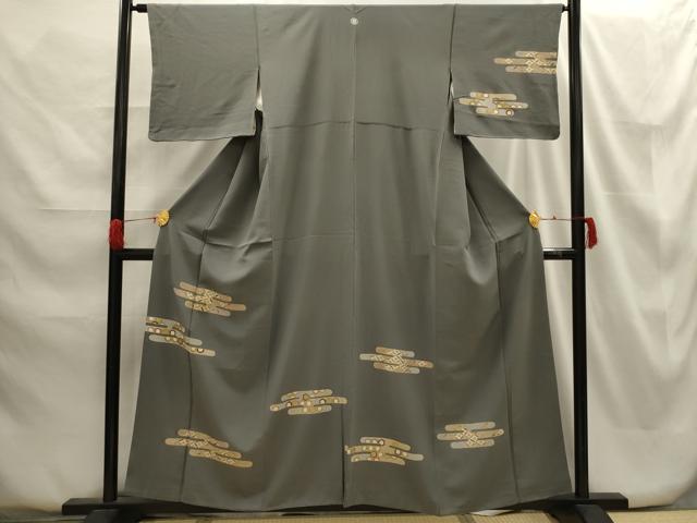 ■■■　サイズ　■■■ 身丈 155.5cm（肩から） 裄丈 64.5cm 袖丈 43cm　縫込み 4cm 袖幅 33cm 前幅 24.5cm 後幅 29cm 着物縫いこみ 内揚げ 8cm 裄 お袖側 約3.5cm　身頃側 約3.5cm ■...