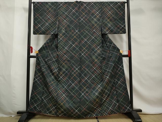 ■■■　サイズ　■■■ 身丈 161cm（肩から） 裄丈 66.5cm 袖丈 48.5cm　縫込み 2cm 袖幅 34cm 前幅 23.5cm 後幅 31cm 着物縫いこみ 内揚げ 0cm 裄 お袖側 約1.5cm　身頃側 約2cm ■■■...
