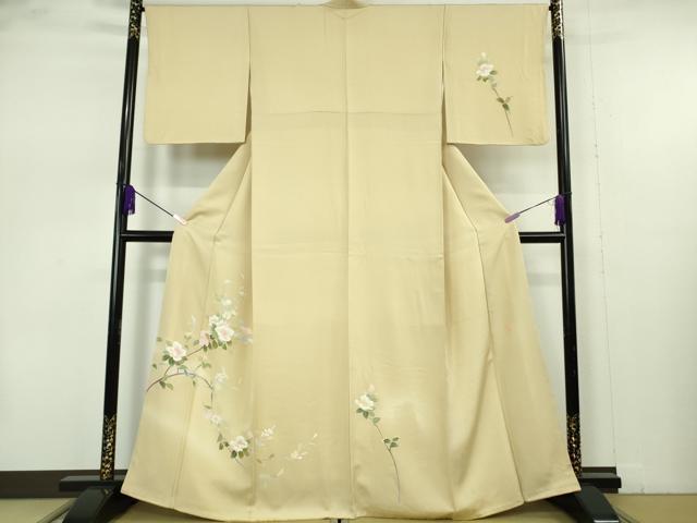 ■■■　サイズ　■■■ 身丈 163cm（肩から） 裄丈 67cm 袖丈 48cm　 縫込み 5cm 袖幅 34cm 前幅 23.5cm 後幅 30.5cm 着物縫いこみ 内揚げ 5.5cm 裄 お袖側 約 2.5cm　身頃側 約 2cm ...