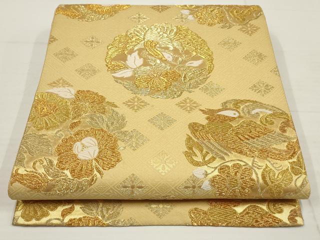 ■■■　サイズ　■■■ 長さ 436cm 幅 31cm程 ■■■　商品詳細　■■■ 【正絹】 状態は締めてはおりますが 特に目立ったシミ汚れなどもなく大変良い状態です。 大変上質な逸品になります。 お安く出品致しますので、是非この機会にいか...