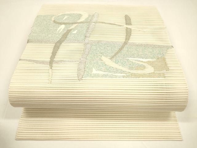 ■■■　サイズ　■■■ 長さ 362.5cm 幅 30cm程 ■■■　商品詳細　■■■ 【正絹】 状態は締めてはおりますが 特に目立ったシミ汚れなどもなく大変良い状態です。 大変上質な逸品になります。 お安く出品致しますので、是非この機会に...