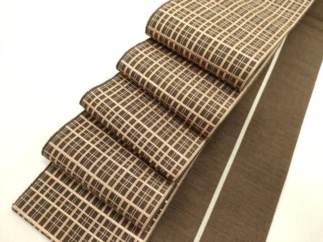 ■■■　サイズ　■■■ 長さ 384cm 幅 9cm程 ■■■　商品詳細　■■■ 【正絹】 状態は1.2回程しか締めておらず 特に目立ったシミ汚れなどもなく大変良い状態です。 本場筑前博多織は、 福岡県福岡市博多区やその周辺で生産される絹織...