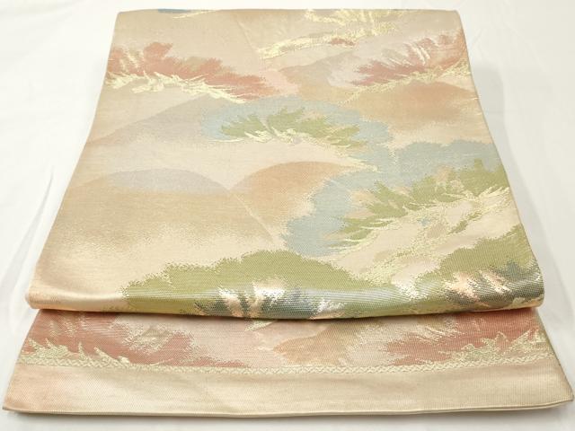 ■■■　サイズ　■■■ 長さ 424cm 幅 31cm程 ■■■　商品詳細　■■■ 【正絹・芯なし・関西仕立て】 詳細に関しましては、画像をご確認ください。 大変上質な逸品になります。 お安く出品致しますので、是非この機会にいかがでしょうか...