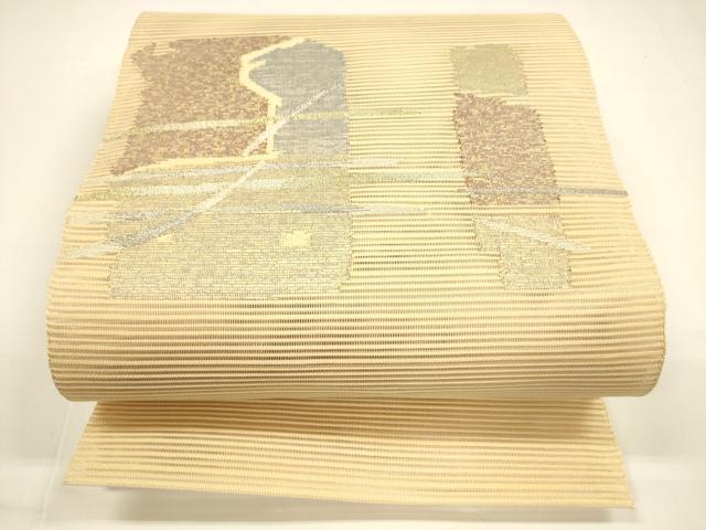 ■■■　サイズ　■■■ 長さ 369cm 幅 30cm程 ■■■　商品詳細　■■■ 【正絹】 状態は1.2回程しか締めておらず 特に目立ったシミ汚れなどもなく大変良い状態です。 大変上質な逸品になります。 お安く出品致しますので、是非この機...