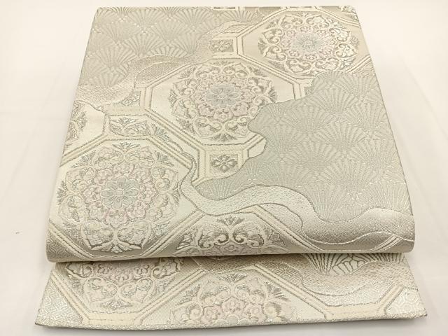 ■■■　サイズ　■■■ 長さ 430cm 幅 30.5cm程 ■■■　商品詳細　■■■ 【正絹・芯なし】 詳細に関しましては、画像をご確認ください。 大変上質な逸品になります。 お安く出品致しますので、是非この機会にいかがでしょうか？ ※汚...
