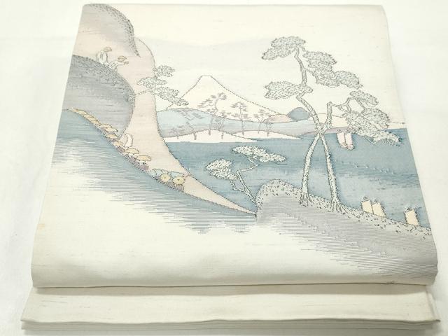 ■■■　サイズ　■■■ 長さ 424cm 幅 30.5cm程 ■■■　商品詳細　■■■ 【正絹】 詳細に関しましては、画像をご確認ください。 大変上質な逸品になります。 お安く出品致しますので、是非この機会にいかがでしょうか？ ■■■　注意...