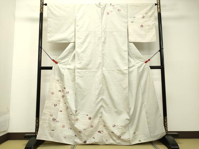 ■■■　サイズ　■■■ 身丈 163cm（肩から） 裄丈 64.5cm 袖丈 48cm　縫込み 4cm 袖幅 33cm 前幅 23cm 後幅 30.5cm 着物縫いこみ 内揚げ 6cm 裄 お袖側 約2cm　身頃側 約1.5cm ■■■　商...