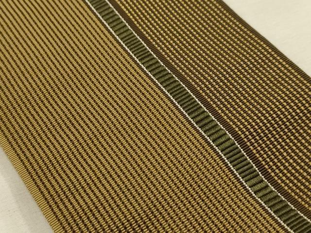 ■■■　サイズ　■■■ 長さ 404cm 幅 9cm程 ■■■　商品詳細　■■■ 【正絹】 状態は締めてはおりますが 特に目立ったシミ汚れなどもなく大変良い状態です。 本場筑前博多織は、 福岡県福岡市博多区やその周辺で生産される絹織物です。...